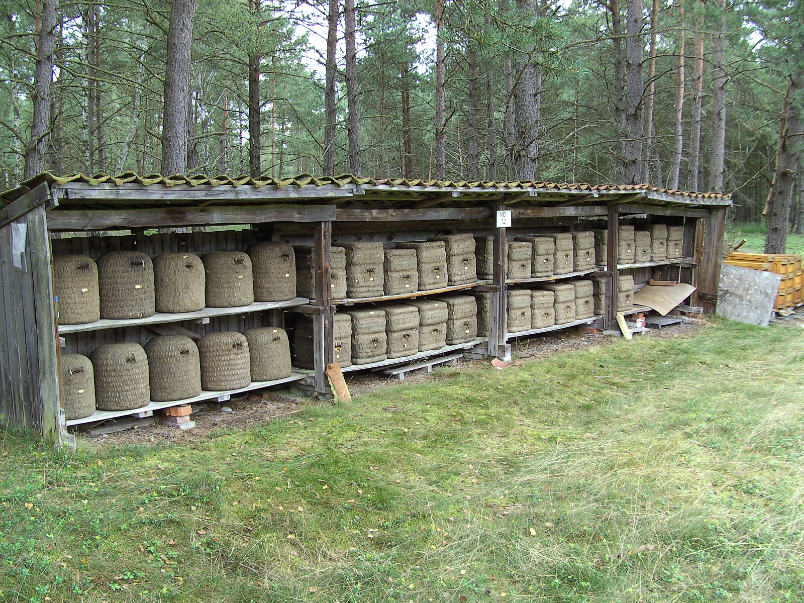 Bijenkorven van roggenstro | De Goede Raat
